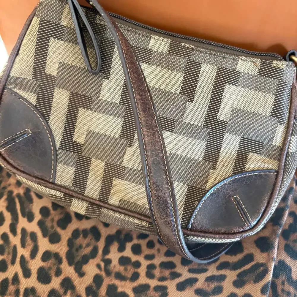 Nine West | Bags | Nine West Ultra Mini Vintage Monogrammed Purse ...